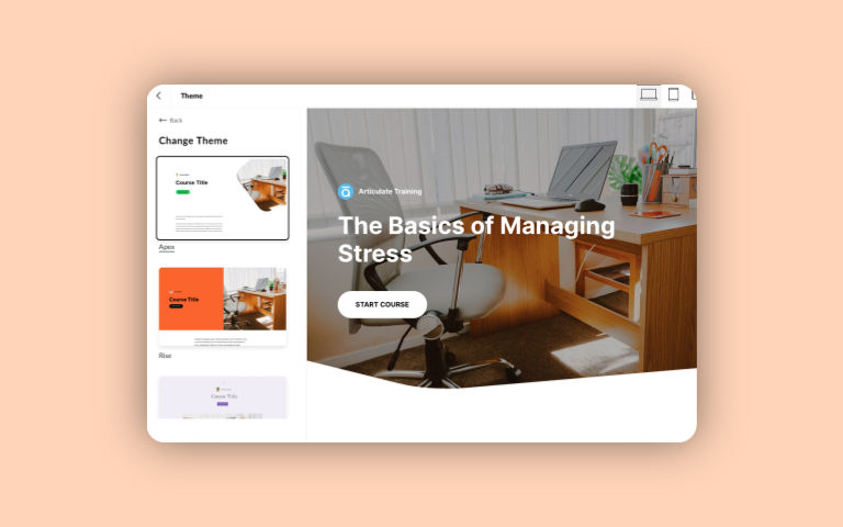 Customizing the Theme and Course Settings | Articulate - Community