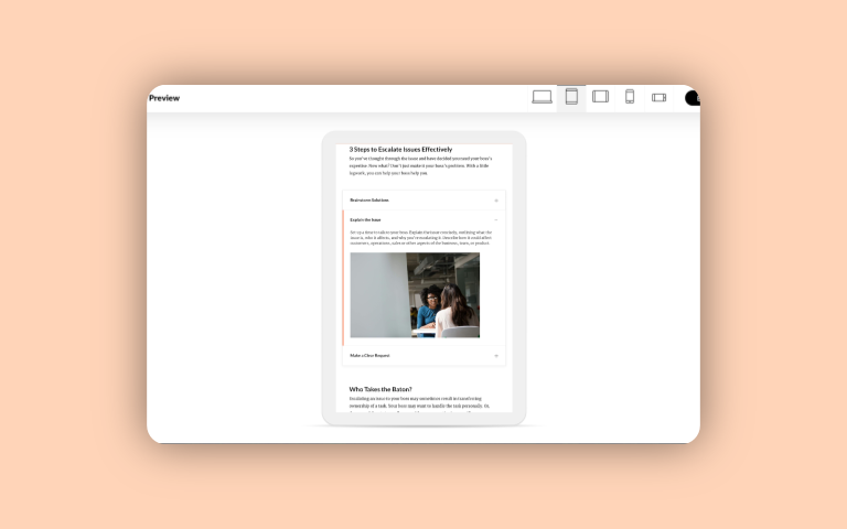 Organize Content with Accordion & Tab Blocks in Rise 360 | Articulate ...