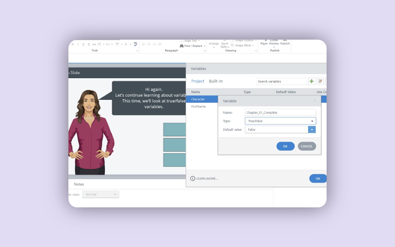 Using True/False Variables in Storyline | Articulate - Community