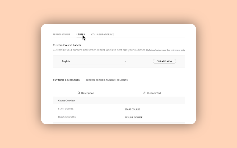 Customize Text Labels In Rise 360 Articulate Community
