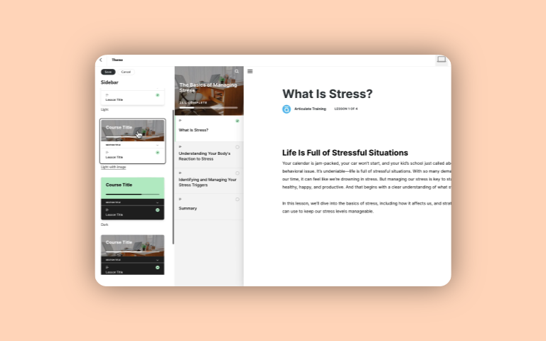 Control Course Navigation in Rise 360 | Articulate - Community