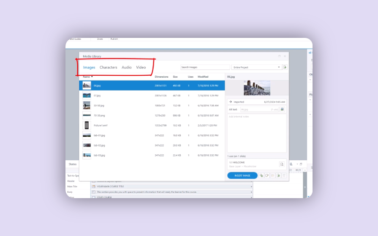 Using the Media Library in Articulate Storyline | Articulate - Community
