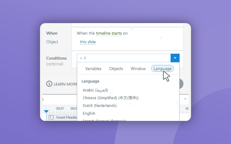 Customizing Slide Content with Language Triggers in Storyline ...