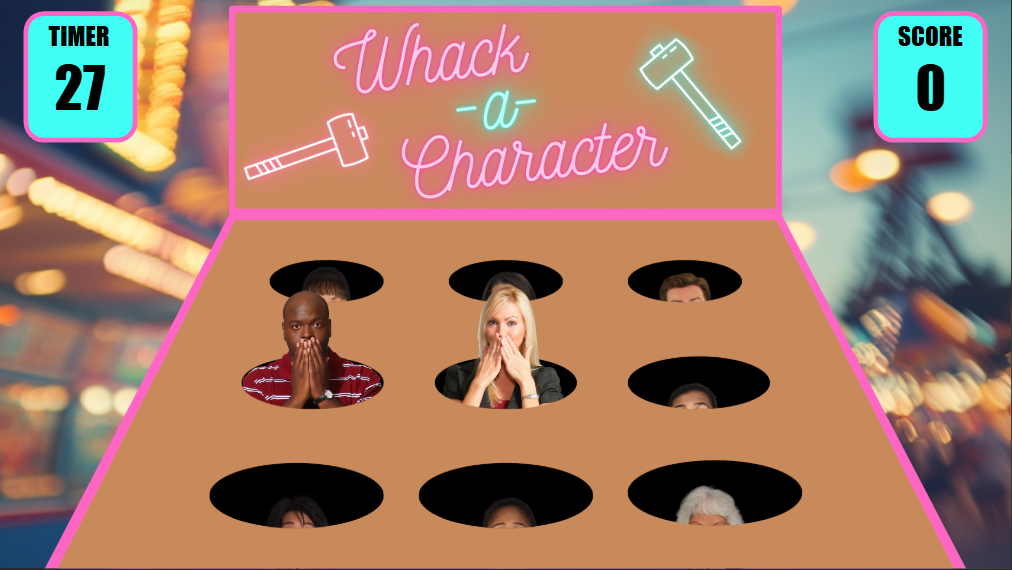 Whack-a-Character | Articulate - Community