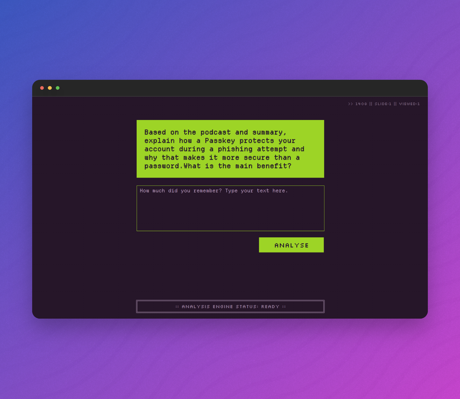 An AI-Powered Knowledge Check in Storyline | Articulate - Community