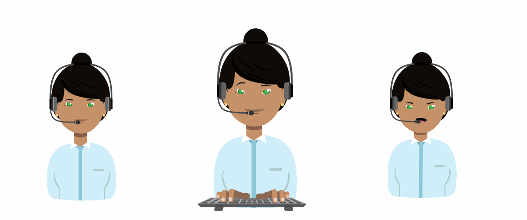 Call Center Animated Gif | E-Learning Heroes