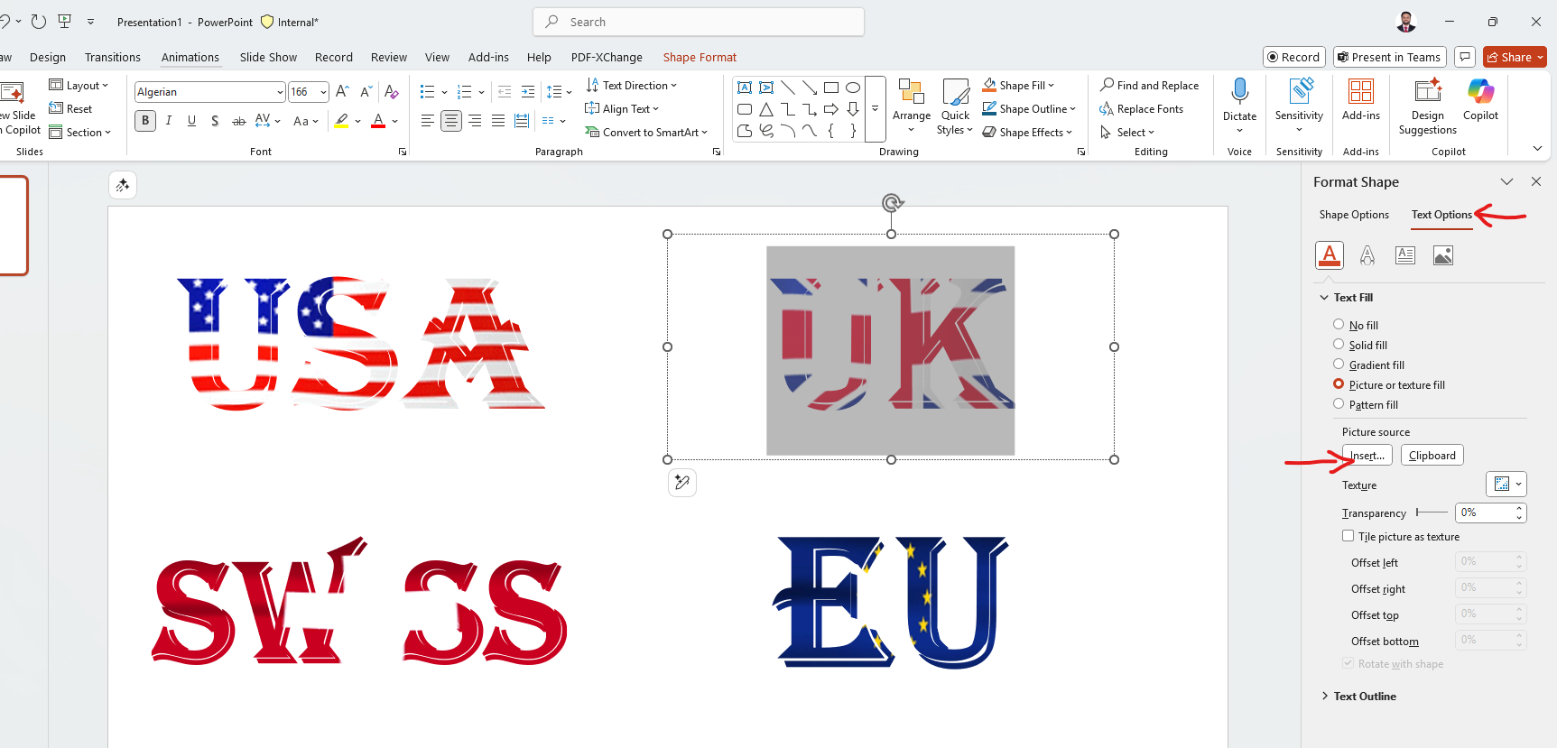 Picture or Texture Fill option needed | Articulate - Community