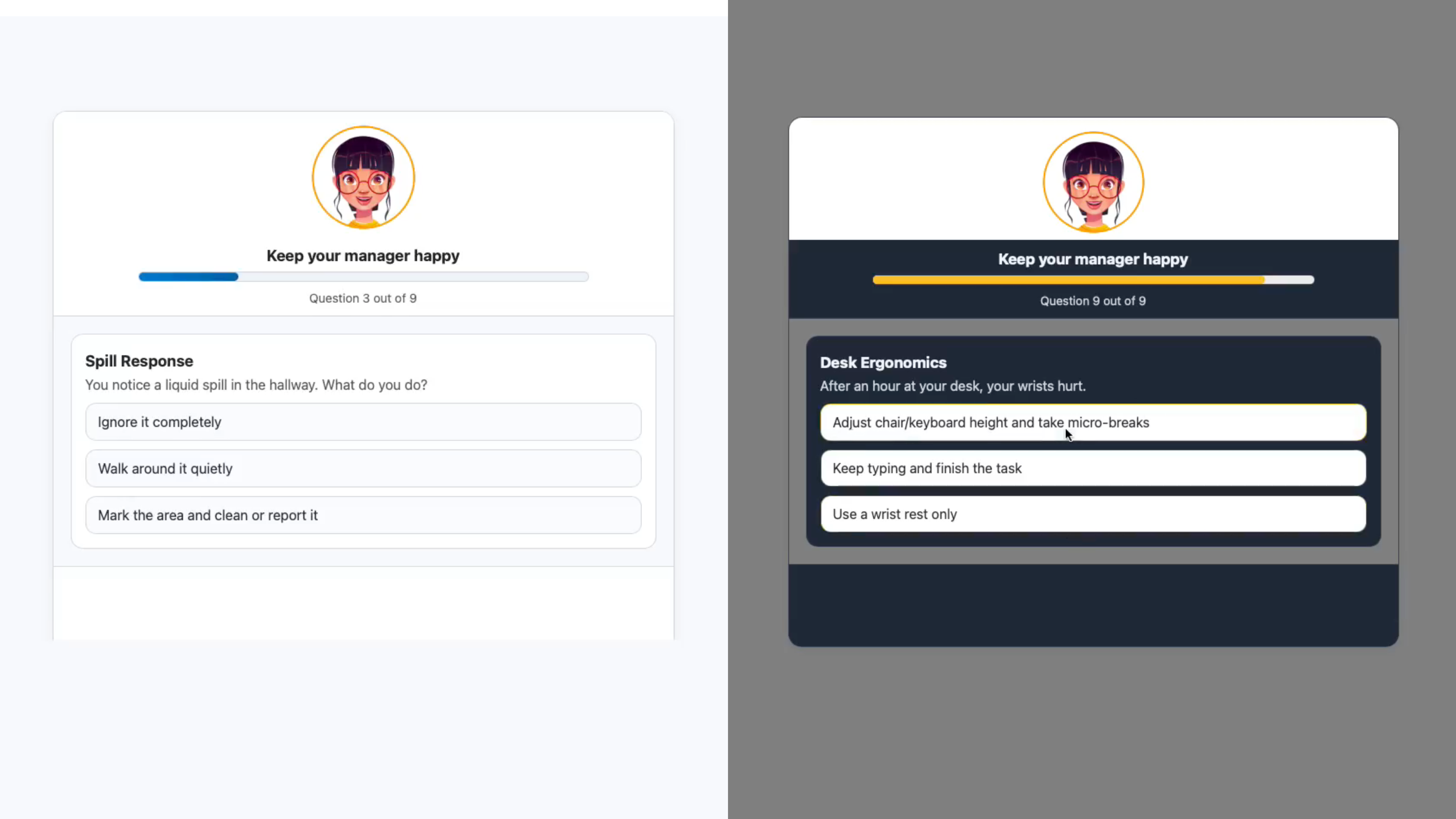Choice Flow (Rise code block) | Articulate - Community