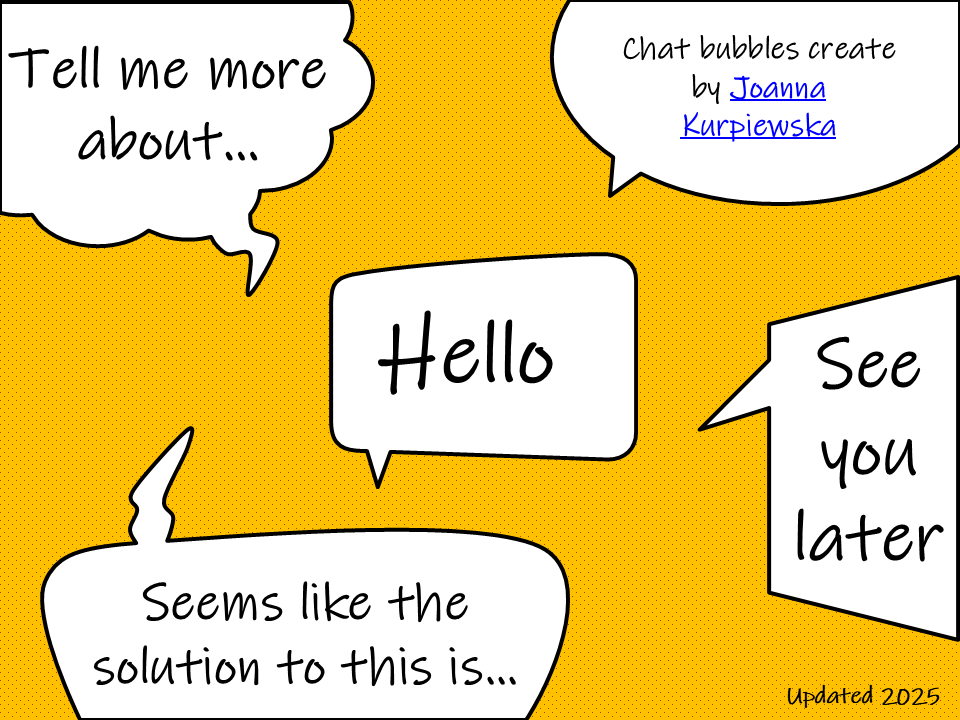 Chat Bubbles | E-Learning Heroes