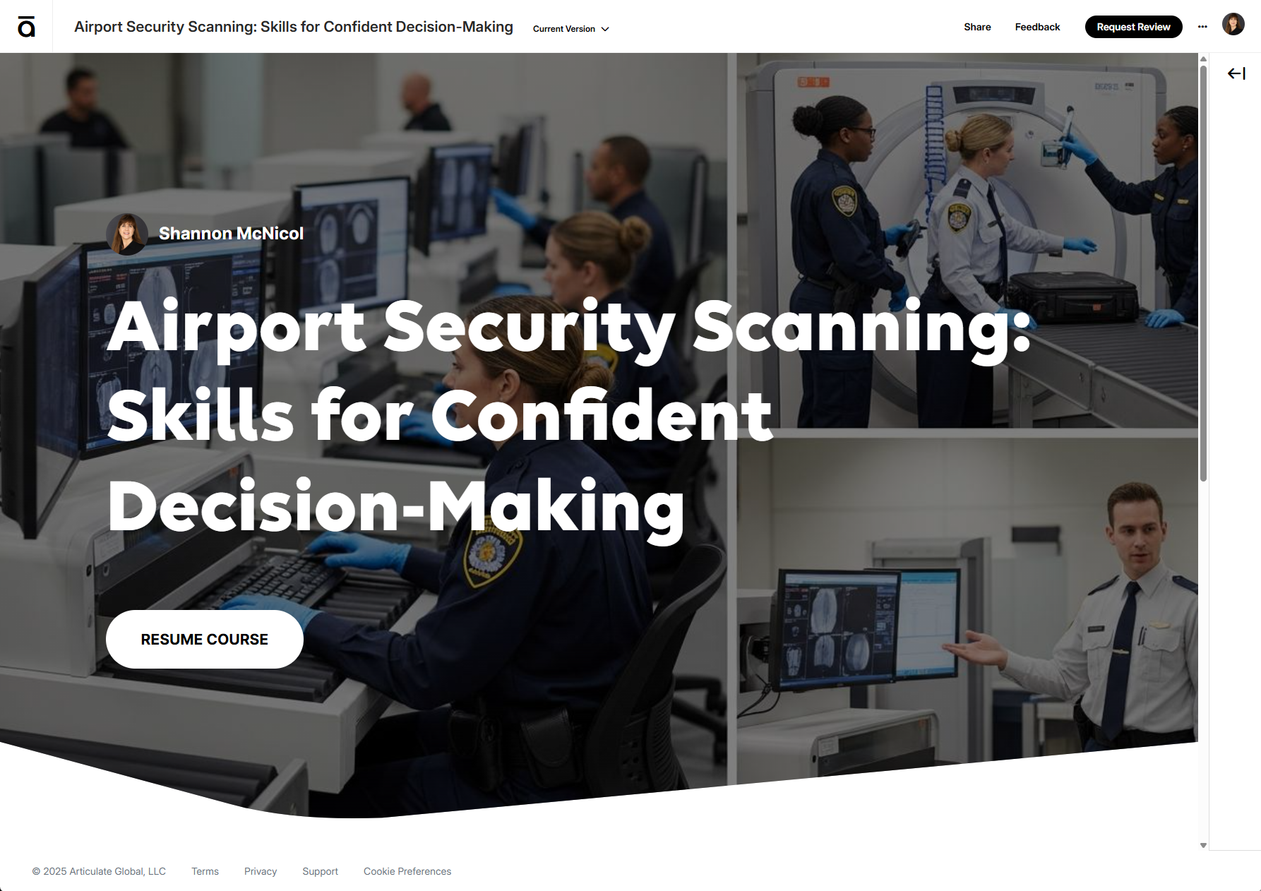 Airport Security Scanning: Skills for Confident Decision-Making | E ...