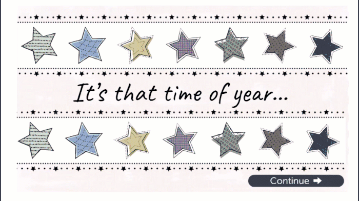 Cloud Dancer Holiday Card | E-Learning Heroes