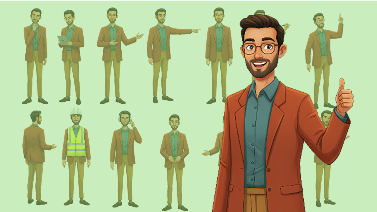 Free Character: Bright Jordan | E-Learning Heroes