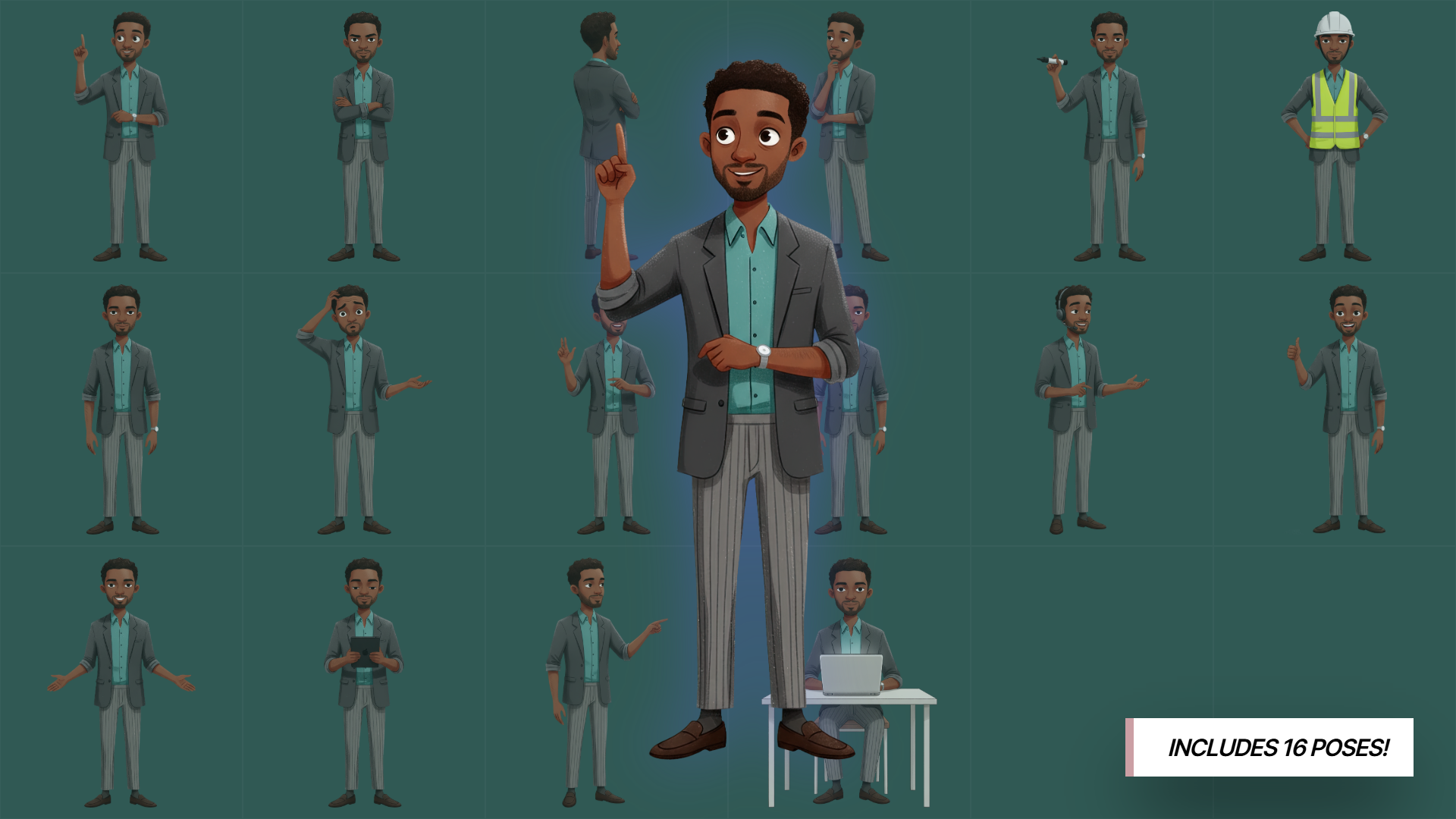 Free Character: Charlie Benson | E-Learning Heroes
