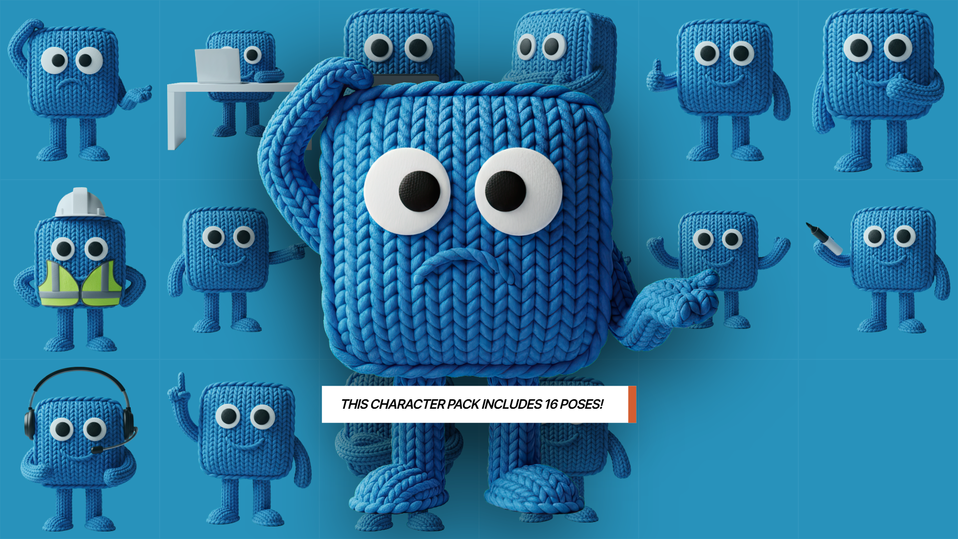 Free Character: Axel Blue | E-Learning Heroes
