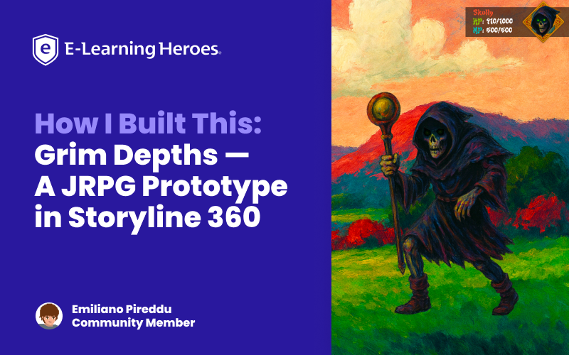 How I Built This: Grim Depths — A JRPG Prototype in Storyline 360 | E ...